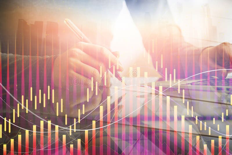 Communication, Project and Trade Concept Stock Image - Image of device ...