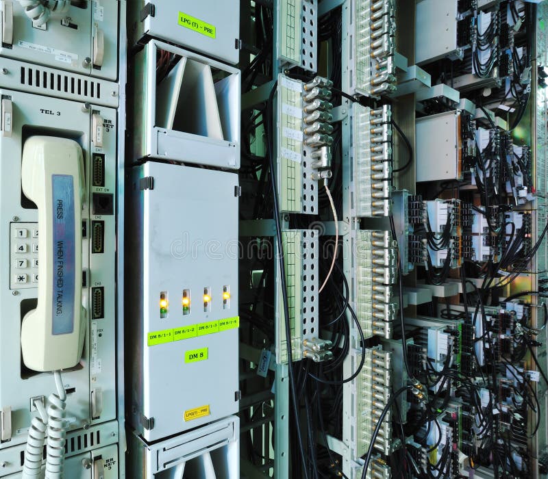 Communication racks II stock image. Image of redundant - 20197357