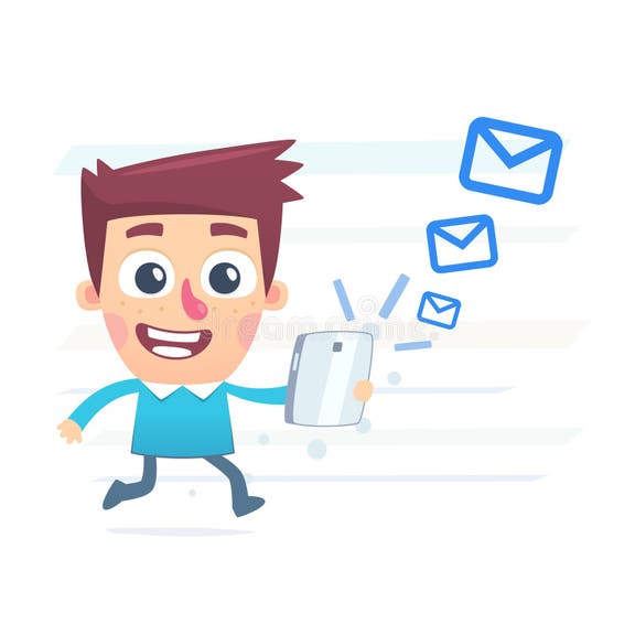 Communication on the run stock vector. Illustration of dialog - 37031212