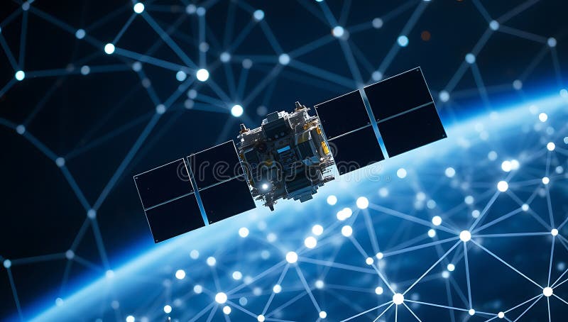 Low Earth Orbit Leo Satellite Stock Illustrations – 30 Low Earth Orbit ...