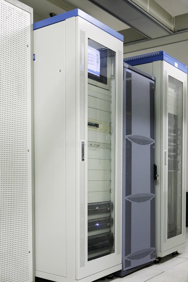 Communication Server Center Stock Image - Image of computer, data: 7297949