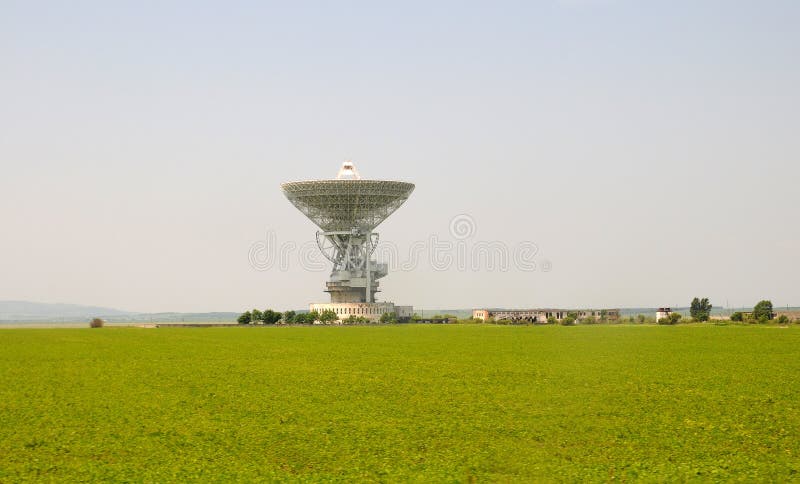 Communication Signal Receiving Tower Stock Photo - Image of ...