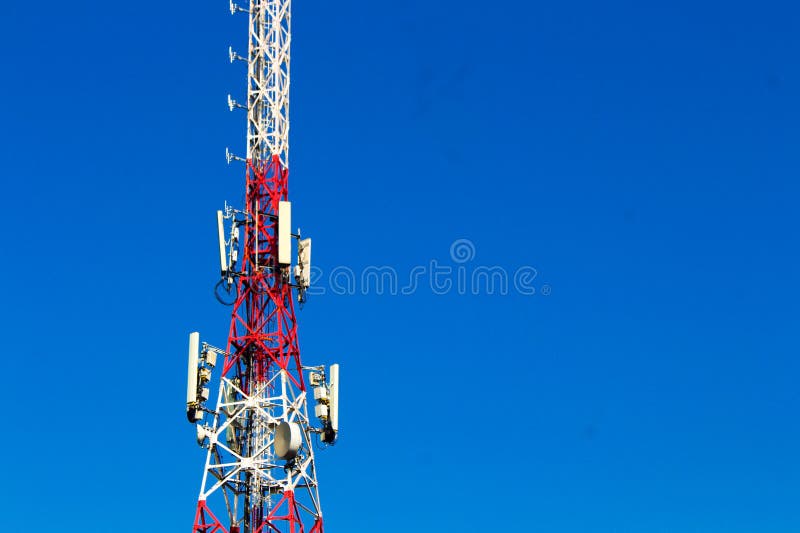 Communication Signal Tower for Electronic Devices Editorial Photo ...