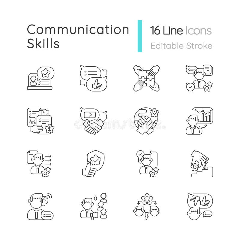 Communication Skills Stock Illustrations – 9,356 Communication Skills ...