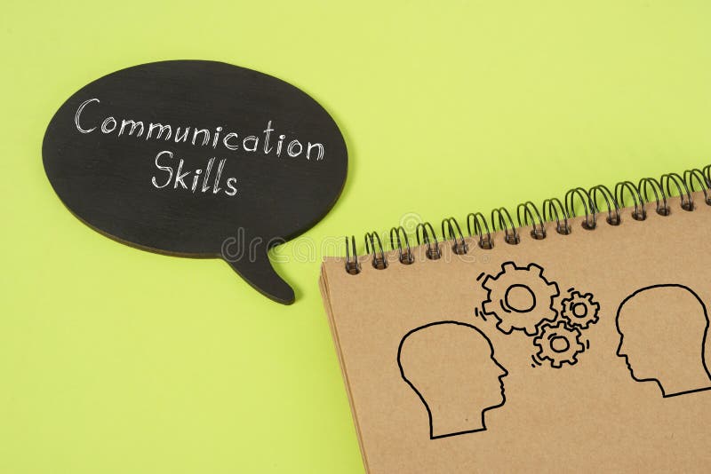 Communication Skills are Shown on the Business Photo Using the Text ...