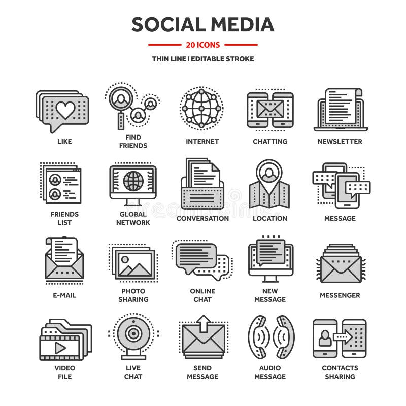 Communication,social Media and Online Chatting. Phone Call,app ...