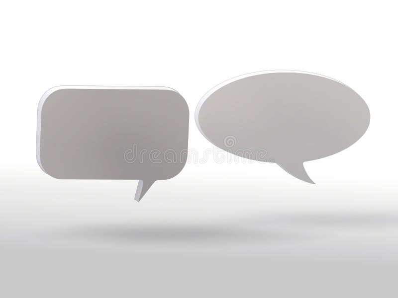 Communication Speech Balloon Stock Illustration - Illustration of ...