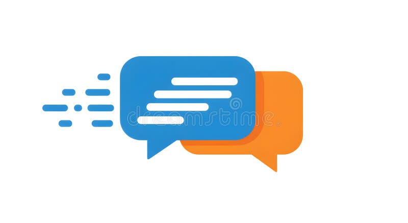 Communication Speech Bubbles Conveying Fast Message Delivery for ...