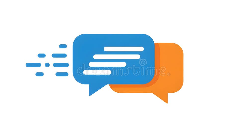 Communication Speech Bubbles Conveying Fast Message Delivery for ...