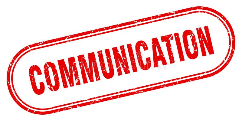 Communication Stamp. Communication Round Grunge Sign Stock Vector ...