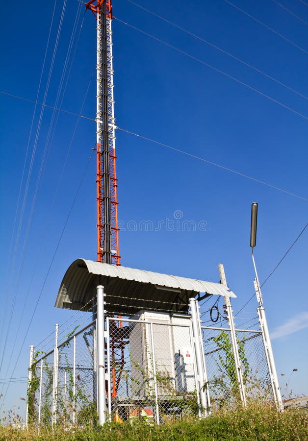 Communication Station stock photo. Image of network, generated - 31501236