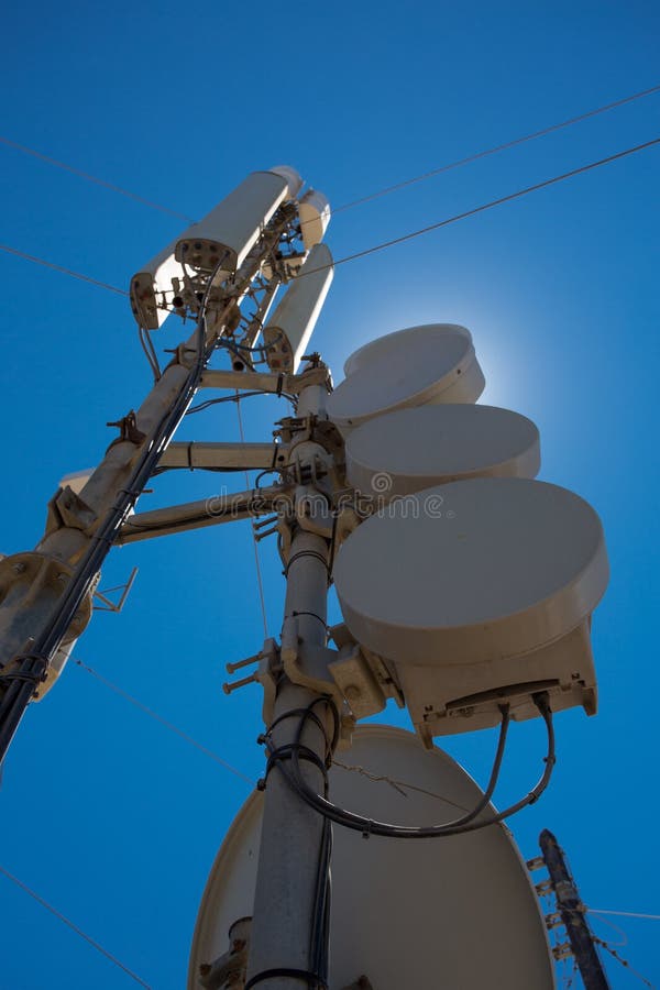 Communication Station and Equipment Stock Image - Image of greek ...