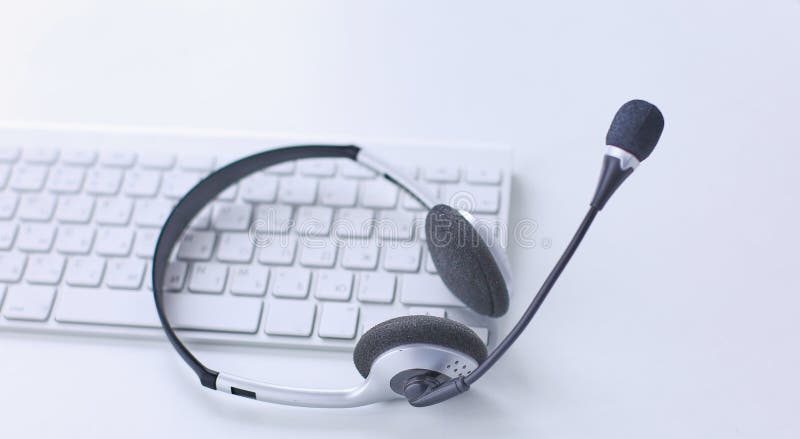 Communication Support, Call Center and Customer Service Help De Stock ...