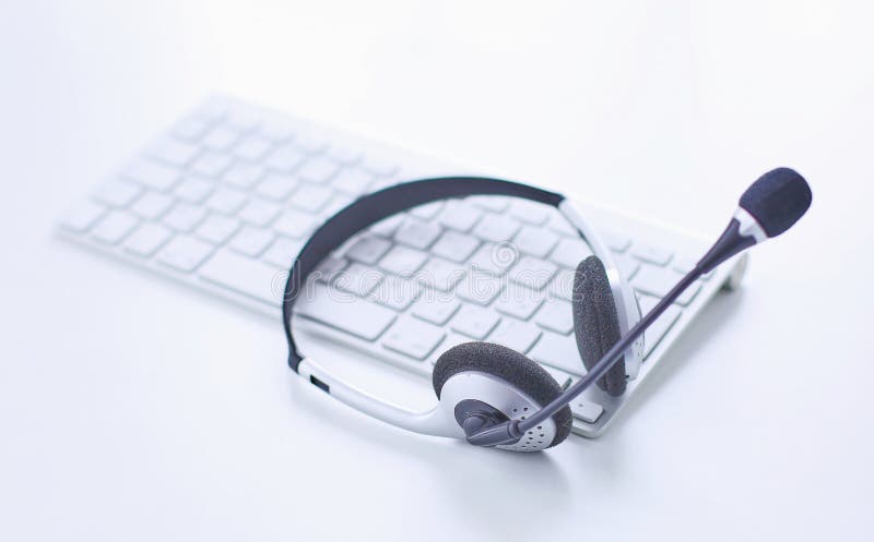 Communication Support, Call Center and Customer Service Help De Stock ...