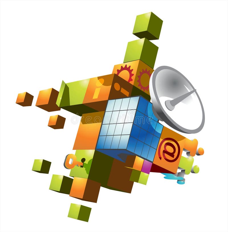 Communication symbol stock vector. Illustration of mail - 21701060