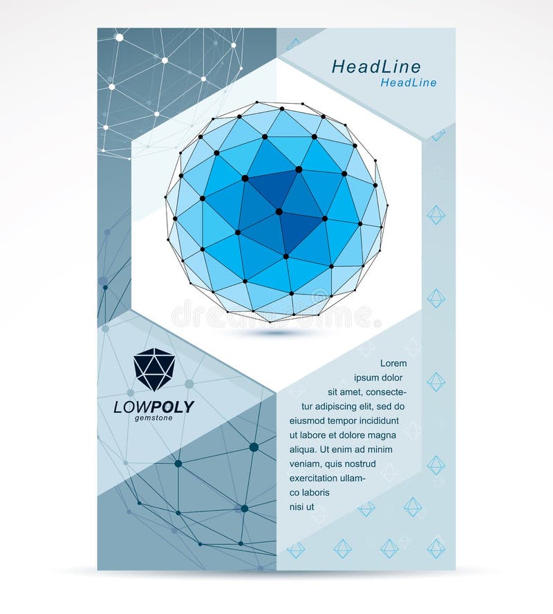 Communication Technologies Business Corporative Flyer Template. Graphic ...