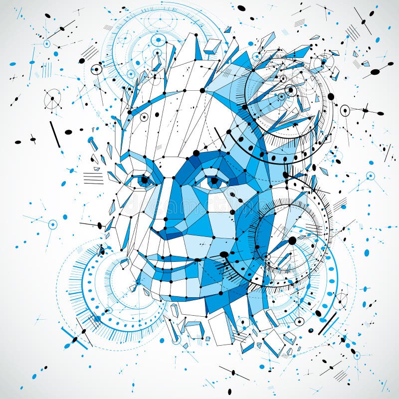 Communication Technology 3d Vector Background Made with Engineer Stock ...