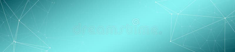 Communication Technology Digital Wires, Graphic Dot Lines Banner ...