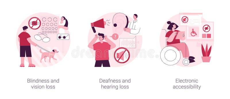 Communication Technology for Disabled People Abstract Concept Vector ...