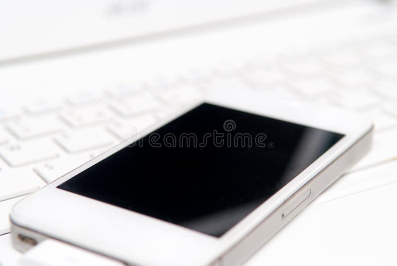 Communication Technology Equipment for Modern Business, Smartphone and ...