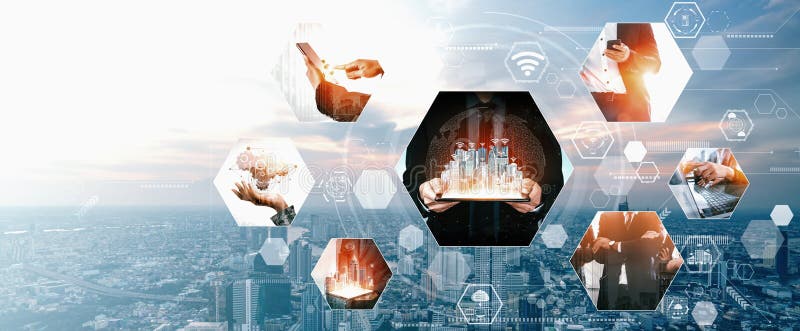 Communication Technology , Smart Connection and People Network ...