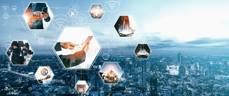 Communication Technology , Smart Connection and People Network ...