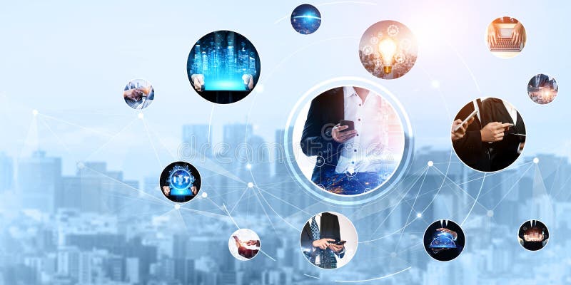 Communication Technology , Smart Connection and People Network ...