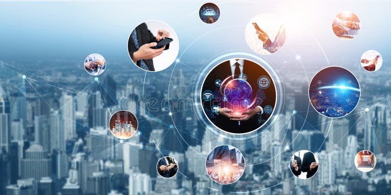 Communication Technology , Smart Connection and People Network ...