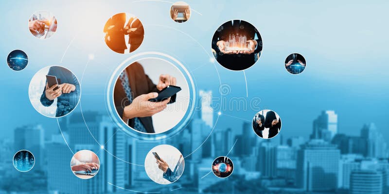 Communication Technology , Smart Connection and People Network ...