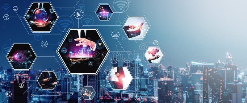 Communication Technology , Smart Connection and People Network ...