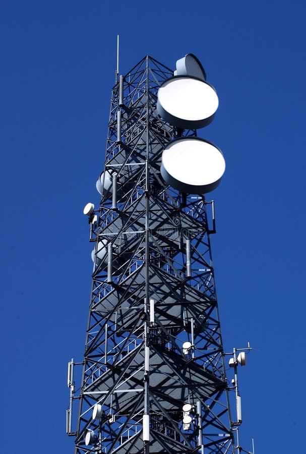 Communication Tower stock photo. Image of electronic, information - 176512