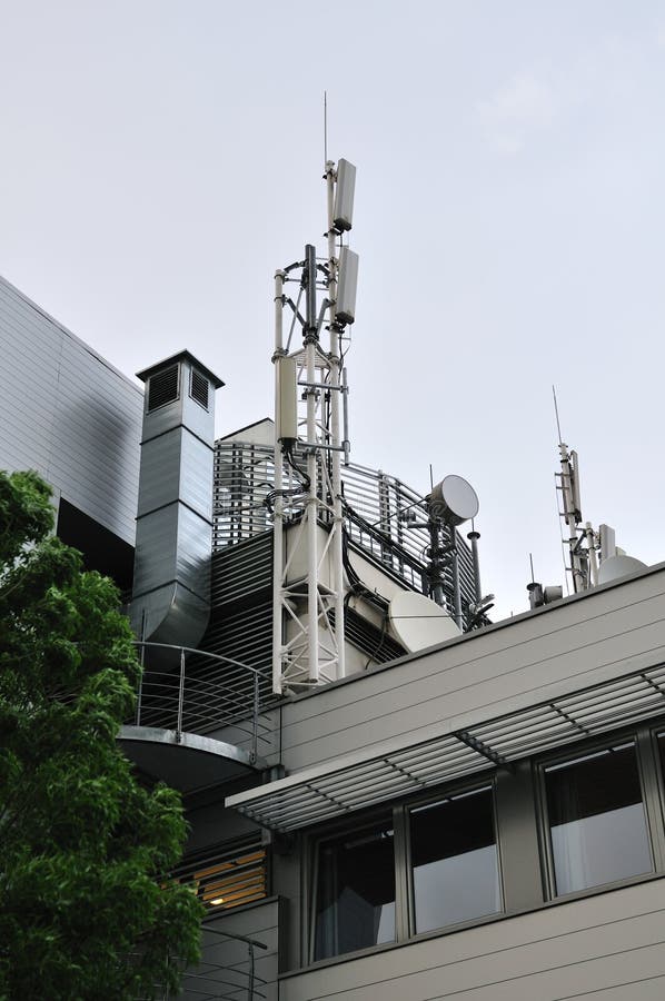 Communication tower stock photo. Image of cellular, wave - 4988022