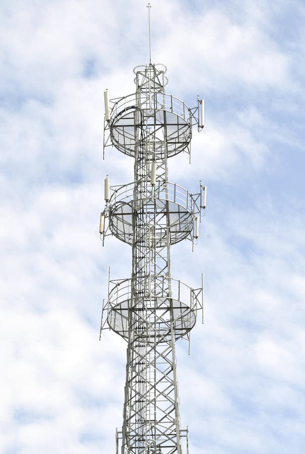 Communication tower stock photo. Image of tower, phone - 2838680
