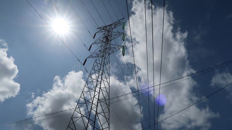 Communication Tower, Electrical Tower, Power Grip, Telecommunication ...