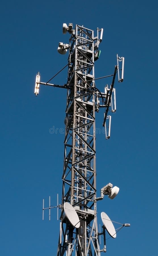 3G Tower stock illustration. Illustration of wave, signal - 9091522