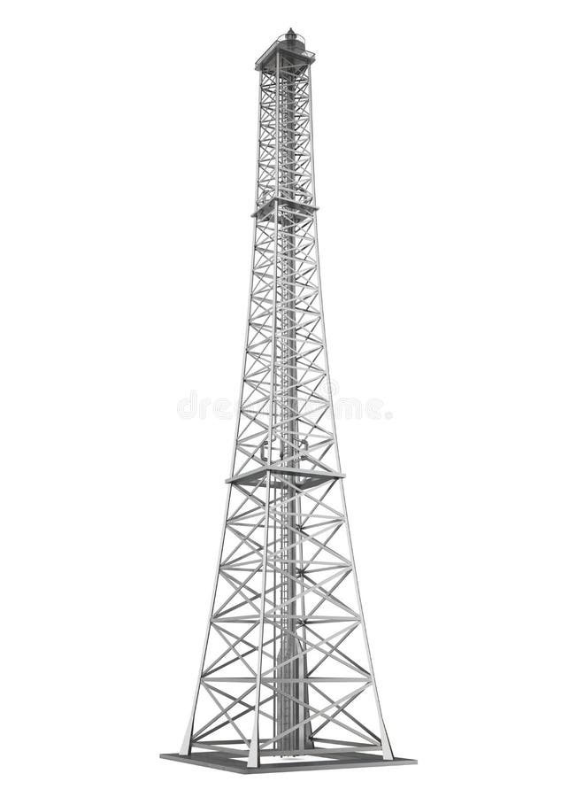 Communication Tower - Illustration Stock Vector - Illustration of wave ...