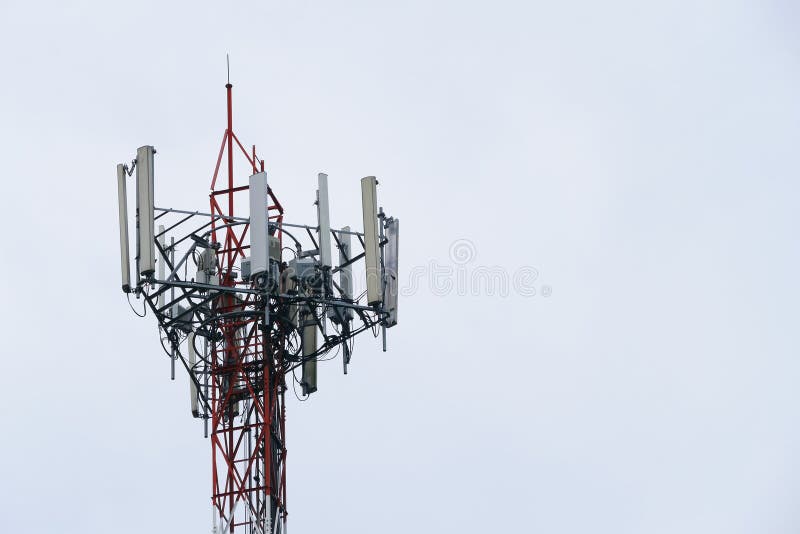 Communication Tower stock image. Image of communication - 82812469
