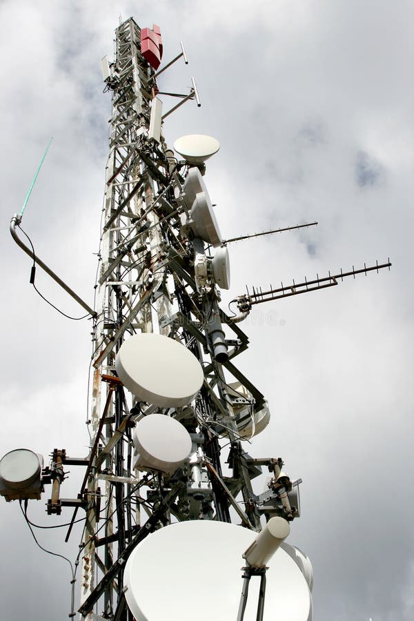 Communication tower stock photo. Image of communication - 2718136