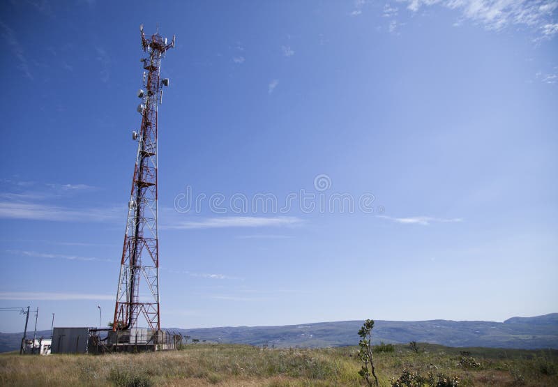 Communication Tower. Telephone Antenna. Picture Image: 23924167