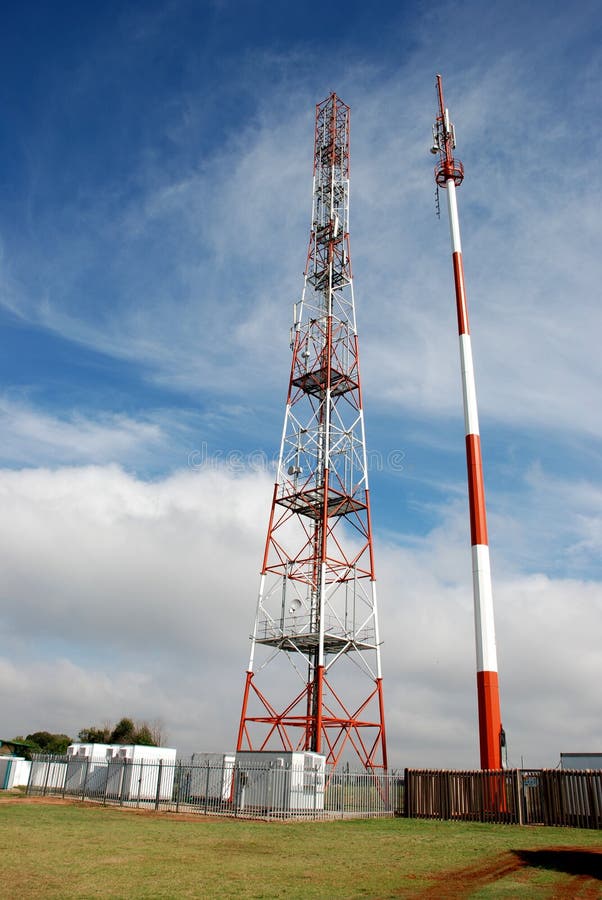 Communication Towers stock image. Image of remote, information - 6922547