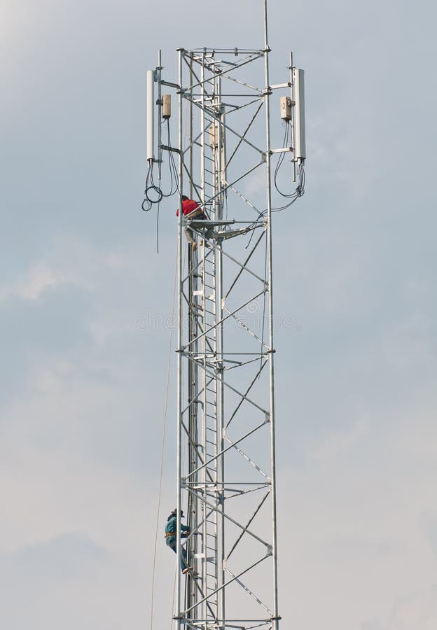 Communication towers stock photo. Image of cell, communication - 33002614