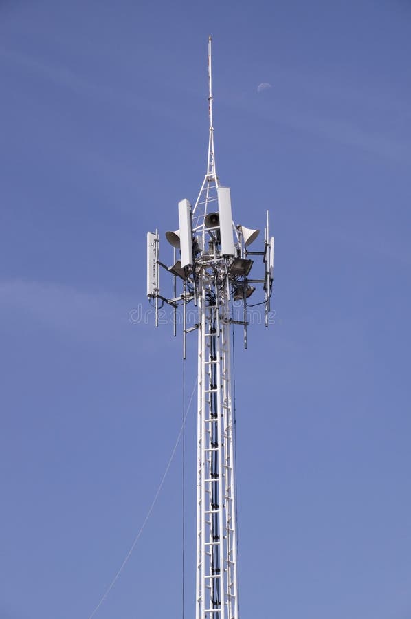 Communication Towers on Highway 48 in Rural Koh Kong Province in ...