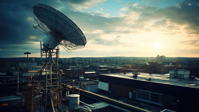 Communication Tracking Data Stock Illustration - Illustration of ...