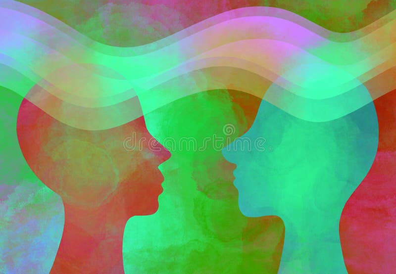 Telepathy Empathy Stock Illustrations – 171 Telepathy Empathy Stock ...