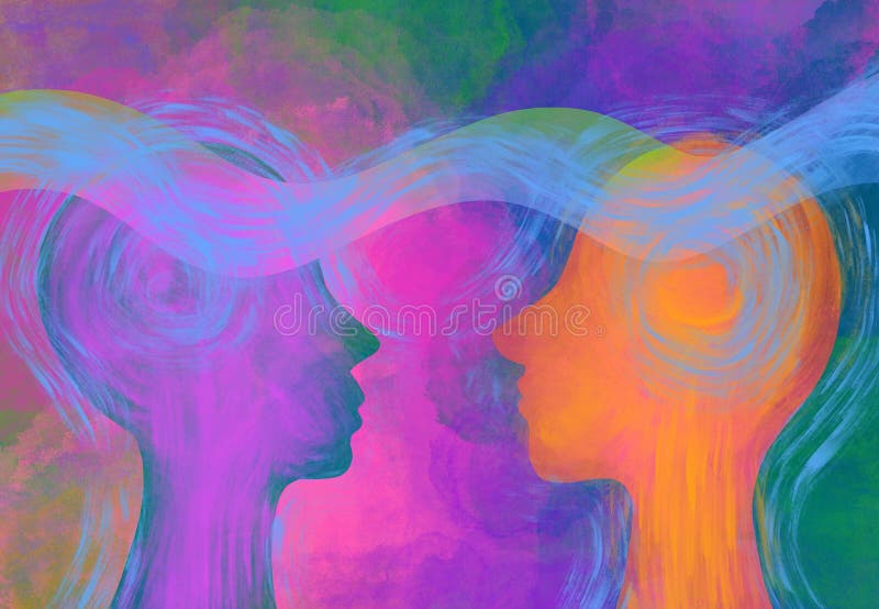 Telepathy Empathy Stock Illustrations – 171 Telepathy Empathy Stock ...