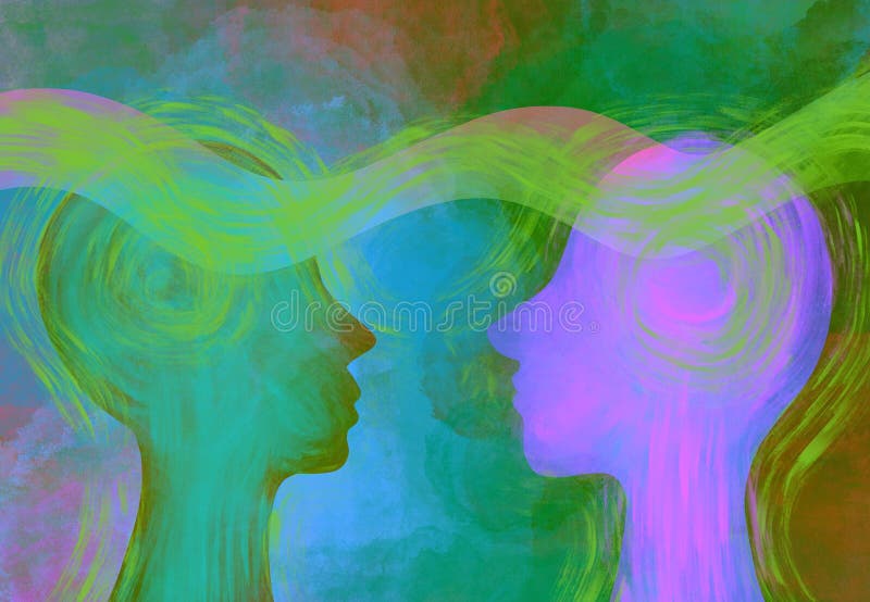 Telepathy Empathy Stock Illustrations – 171 Telepathy Empathy Stock ...