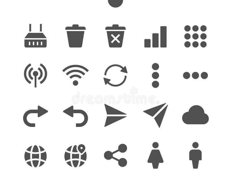 Communication V3 UI Pixel Perfect Well-crafted Vector Solid Icons Stock ...