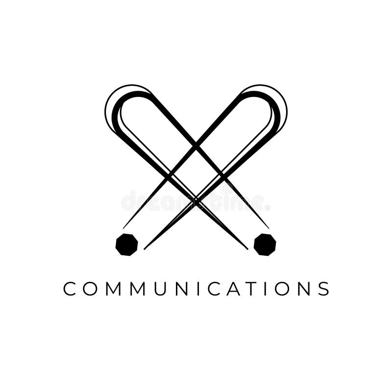 Communication vector logo stock vector. Illustration of identity ...