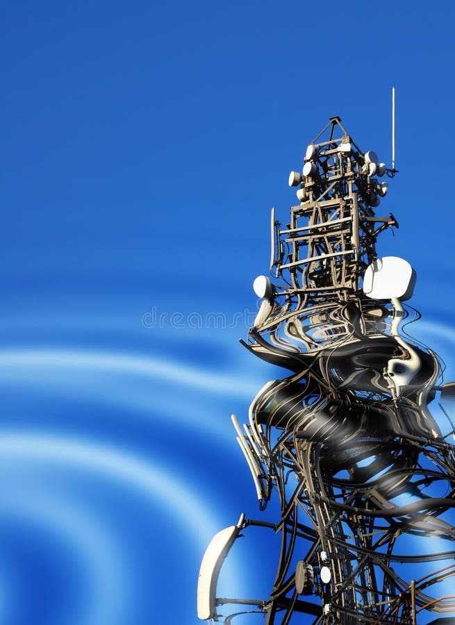 Communication Waves Picture. Image: 5078186