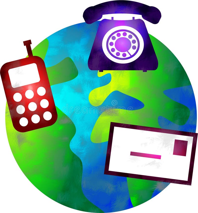 Communication world stock illustration. Illustration of world - 799447